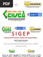 Guia para Creación y Actualización Sigep Ii | PDF