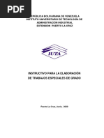 Portada Del IUTA | PDF