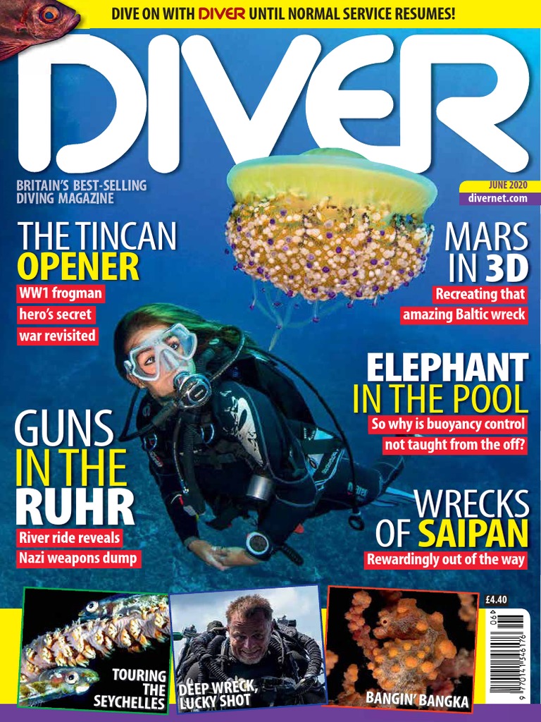 Diver - June 2020 UK PDF | PDF | Scuba Diving | Underwater Diving