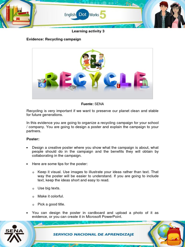 Evidence Recycling Campaign PDF | PDF | Career & Growth | Business