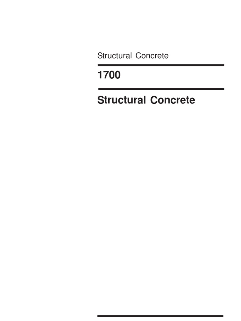 Morth 1700 Structural Concrete | PDF | Concrete | Construction Aggregate