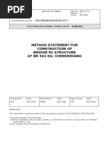 Method Statement Water Ponding Test at Wet Area | PDF | Technology ...