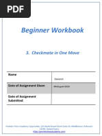Chess Openings Cheat Sheet Overview | PDF