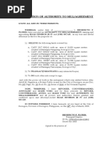 FOrmat SPA and Revocation of SPA | PDF | Power Of Attorney | Notary Public