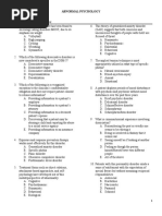 Abnormal Psychology | PDF | Mental Disorder | Mania