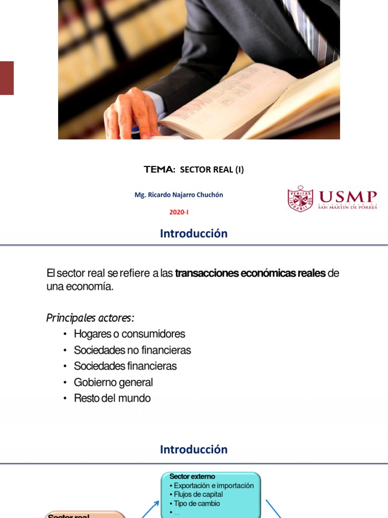 Sector Real (I) | PDF | Valor añadido | Producto Interno Bruto