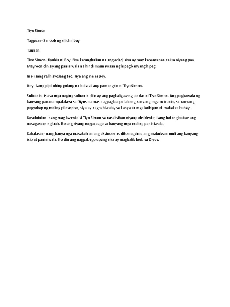 Tiyo Simon | PDF