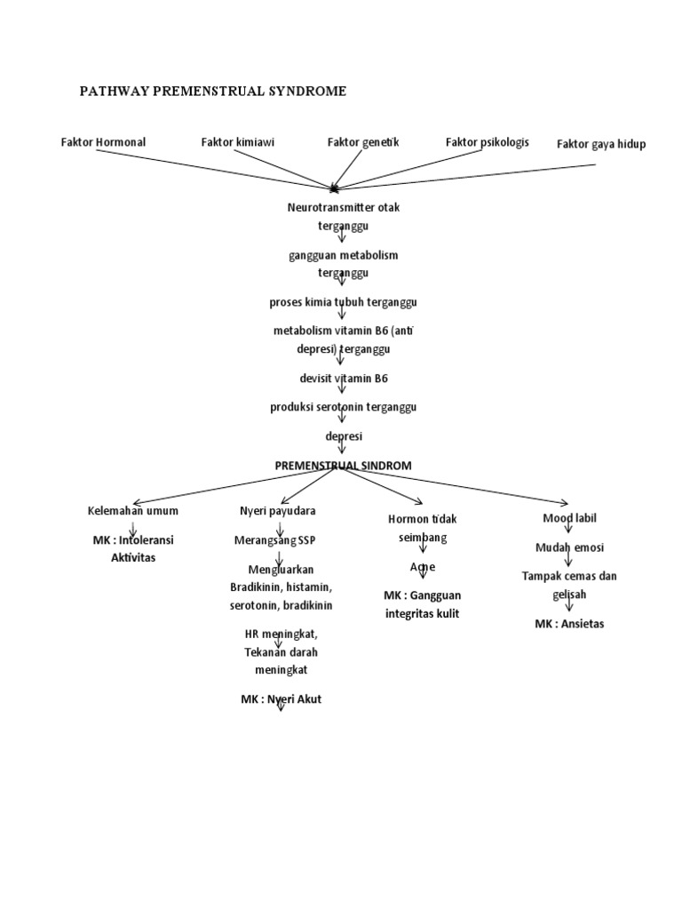 Pathway Premenstrual Syndrome | PDF