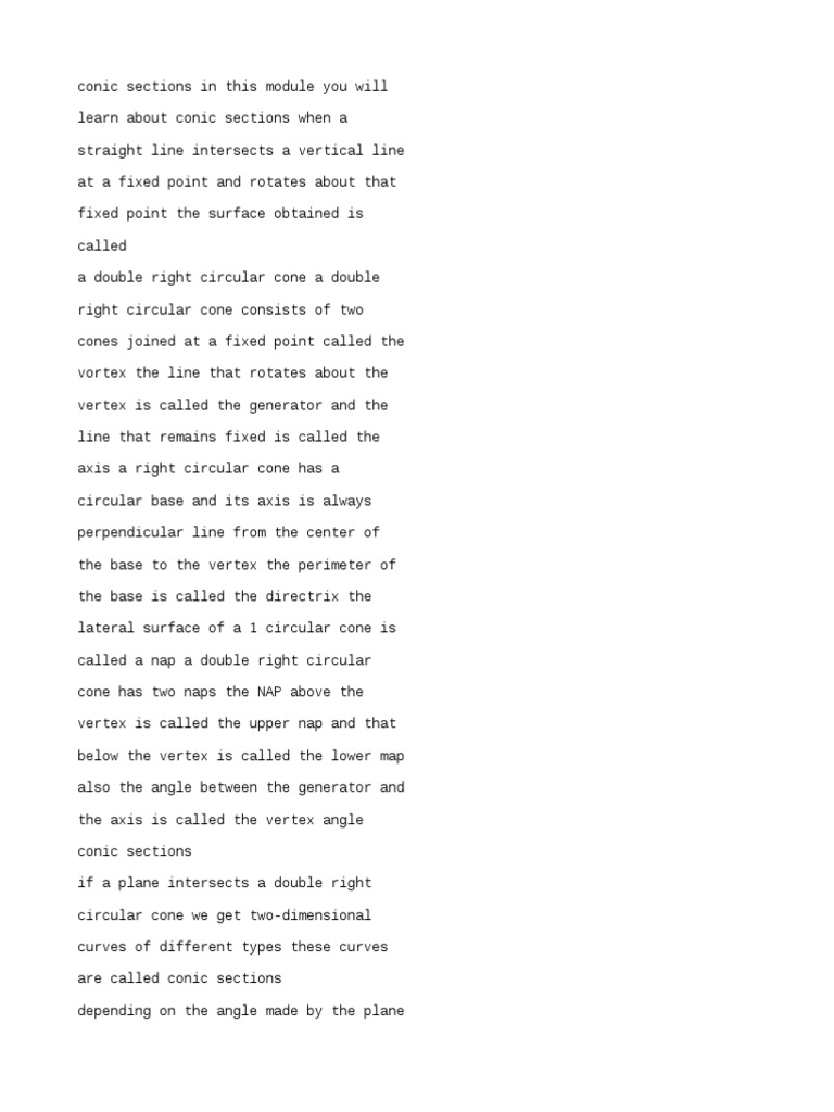 (English (Auto-Generated) ) Conic Section 3D Animation (DownSub - Com ...