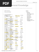 List of Famous Cities On River Banks in The World | PDF | Earth ...