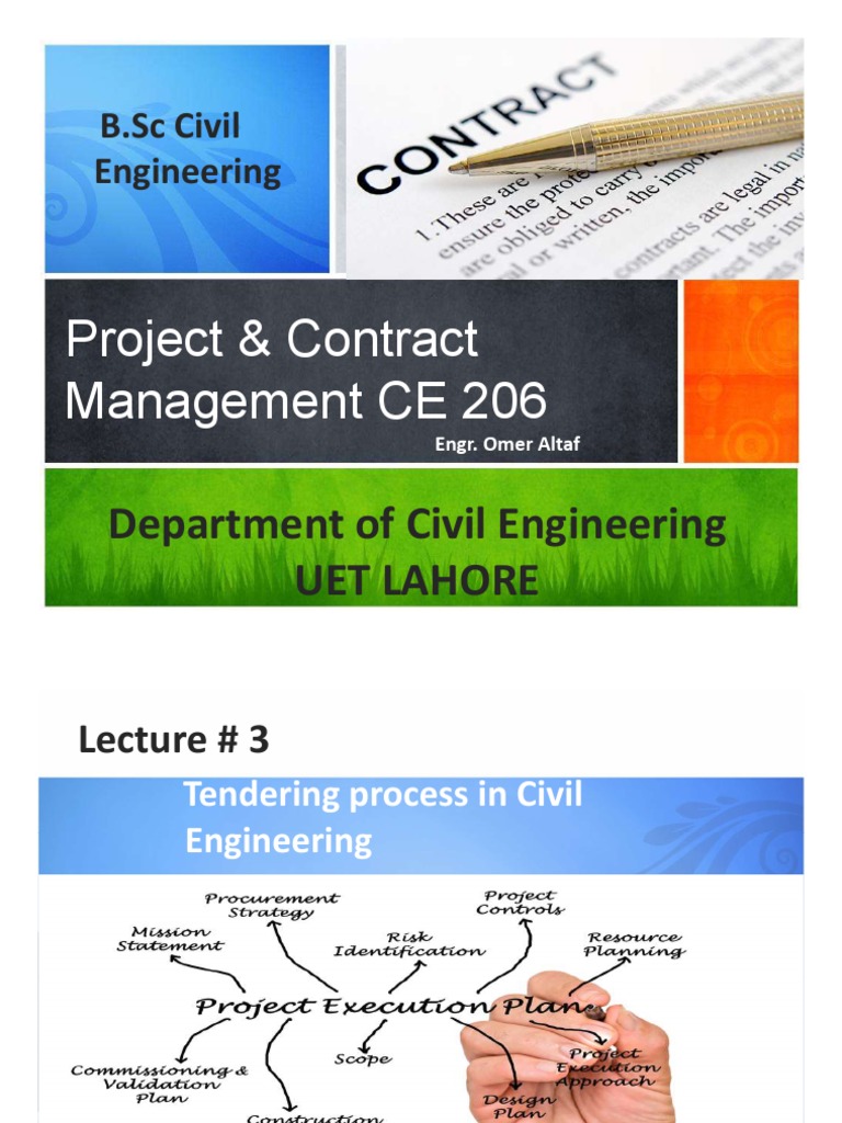 Civil Engineering Tendering Process Guide | PDF | Consultant | Guarantee