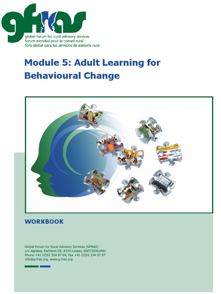 GFRAS - M5 - Adult Education-Workbook | PDF | Learning Styles | Adult ...
