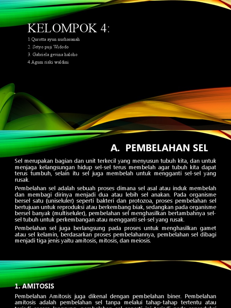 Biologi Pembelahan Sel | PDF