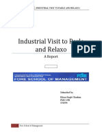Industrial Visit Report | PDF | Business