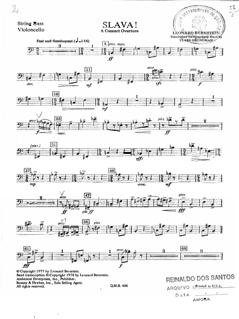 Violonchelo y Contrabajo | PDF