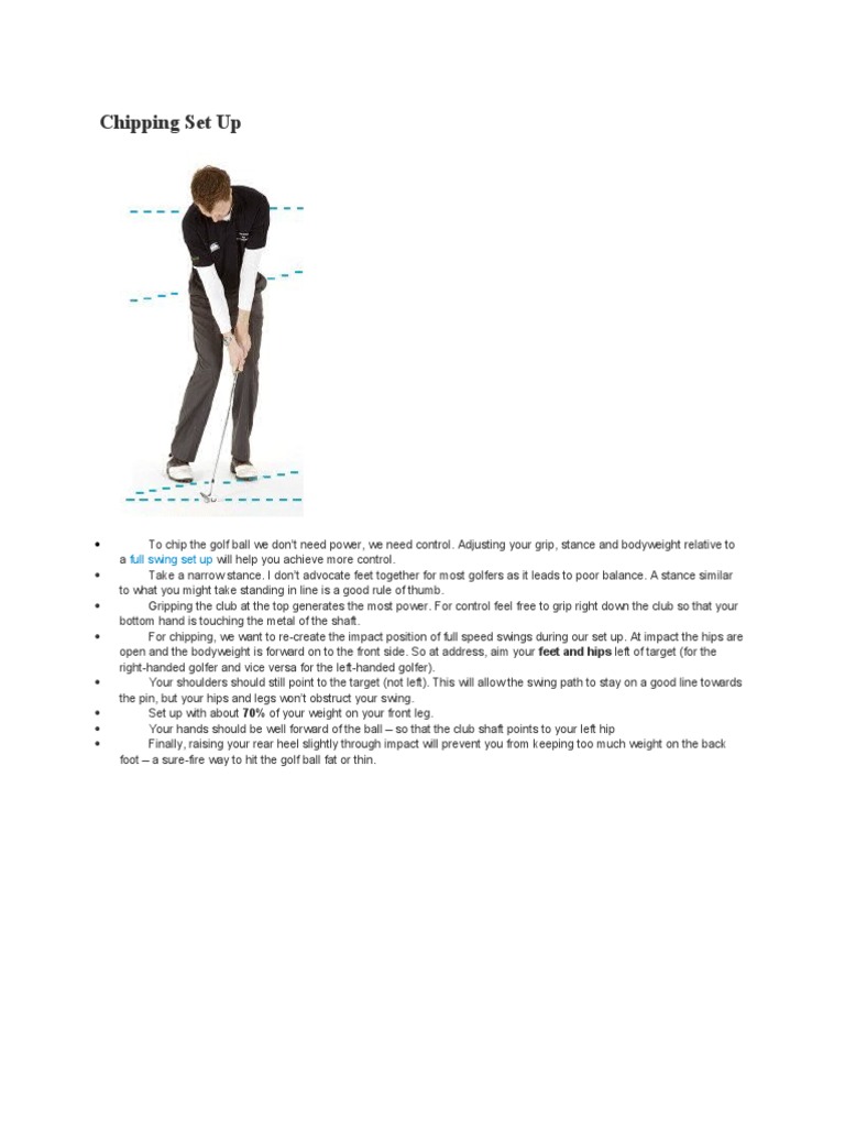 Mastering Golf Chipping Technique | PDF