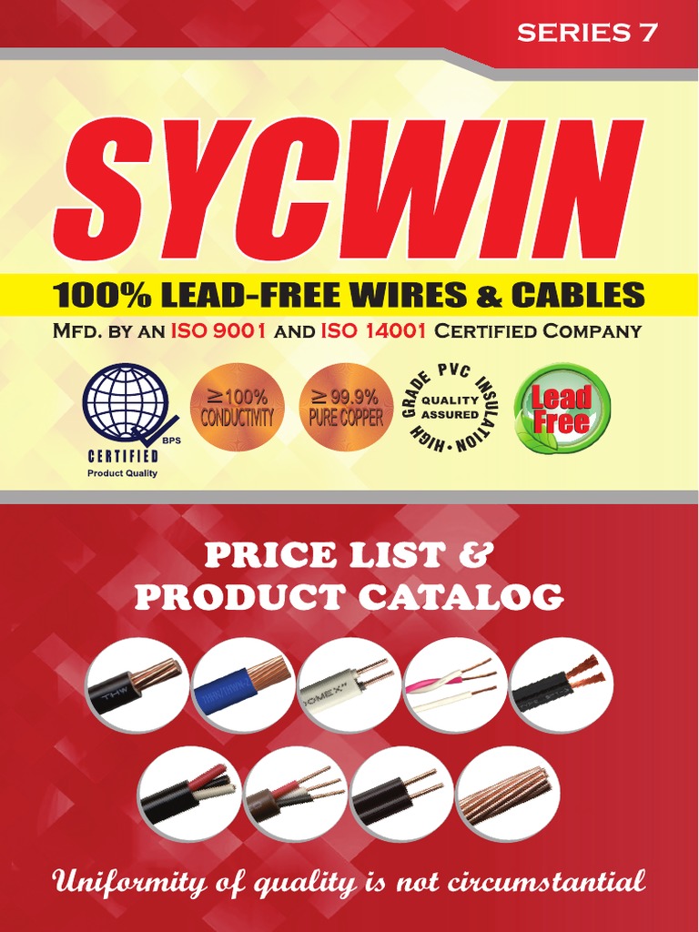 Sycwin Wire Price List 2018 | PDF