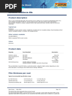 Solvalitt Alu Technical Data Sheet | PDF | Abrasive | Building Materials
