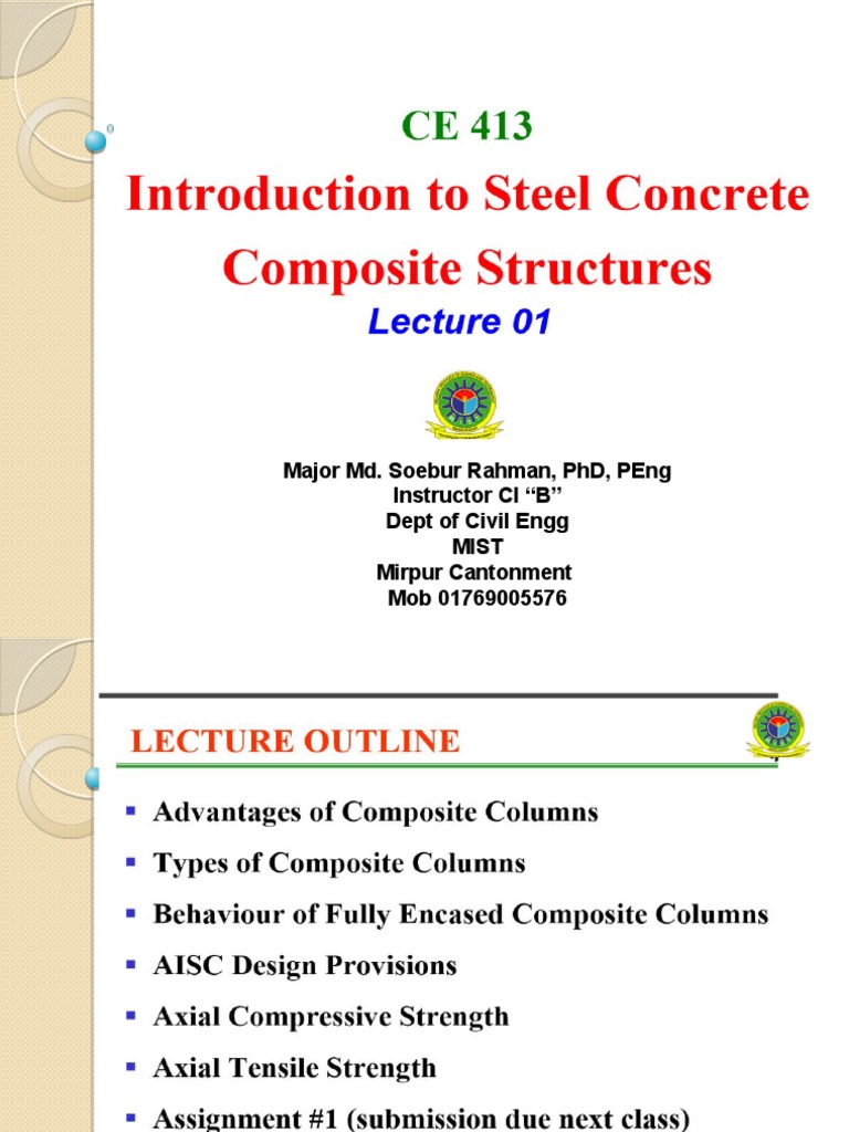 CE 413 Lec 3 | PDF | Stress (Mechanics) | Deformation (Engineering)