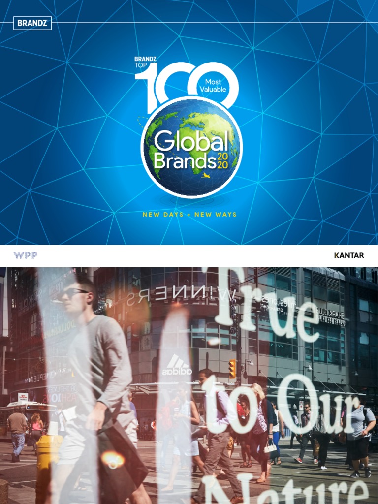 BrandZ - Top100 Global Brands (Kantar-WPP) | PDF | Brand | Media ...