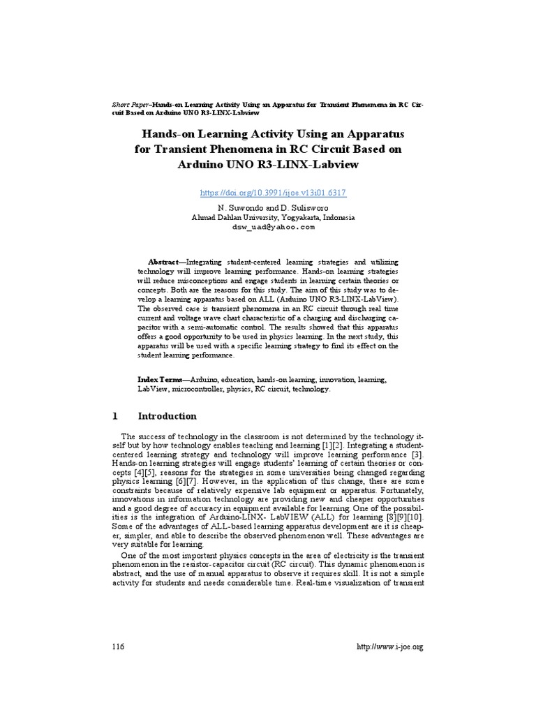 Arduino Linx Labview | Download Free PDF | Electronic Filter | Computer ...