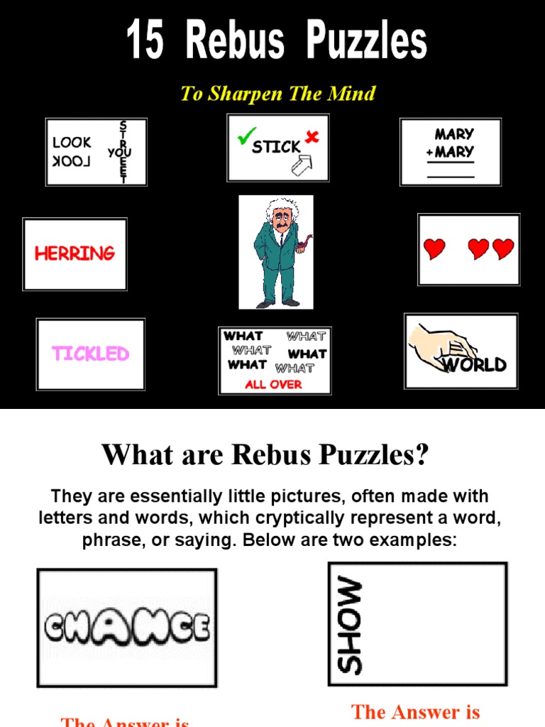 Rebus 2 | PDF