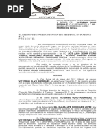 Escrito Nueva Albacea | PDF | Voluntad y testamento | Herencia