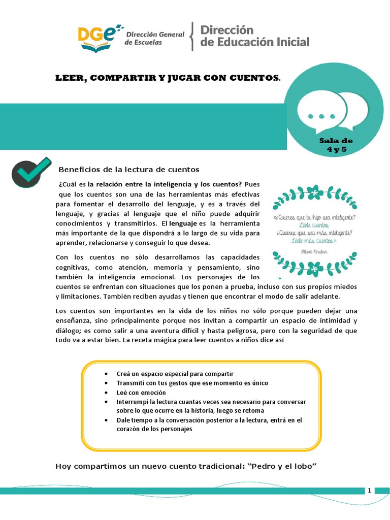 Actividades sobre "Pedro y el Lobo" | PDF | Cuentos | Oveja