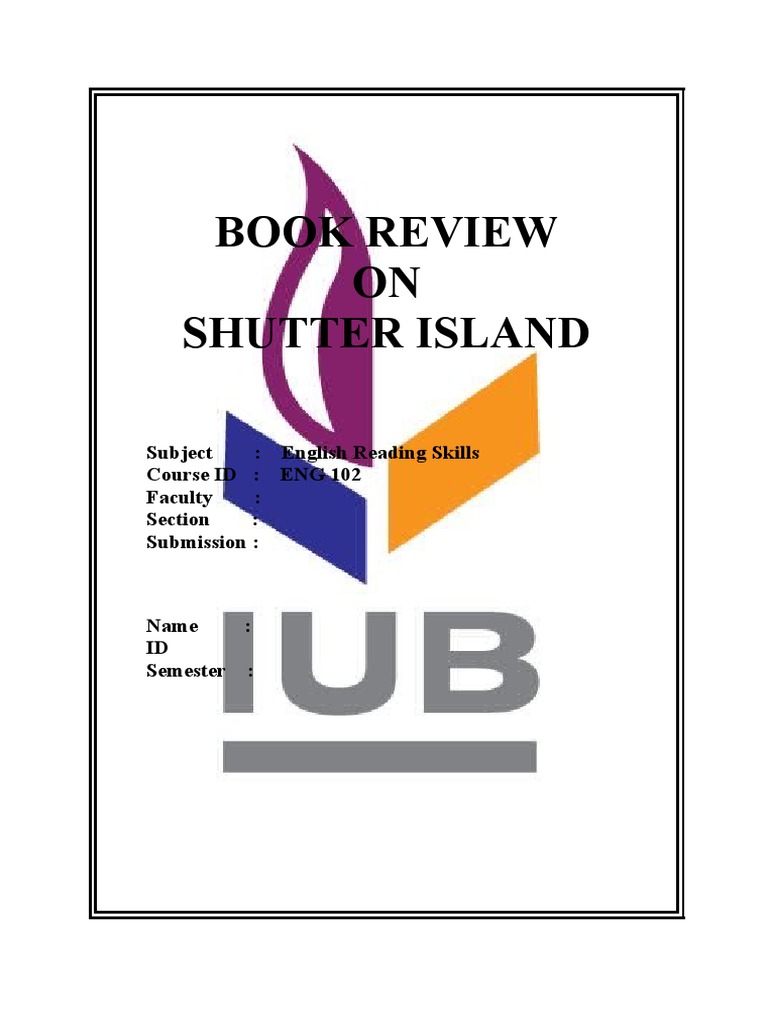Shutter Island Book Review | PDF