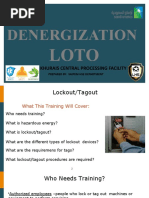 LOTO Flowchart Dec2011 | PDF | Prevention | Occupational Safety And Health