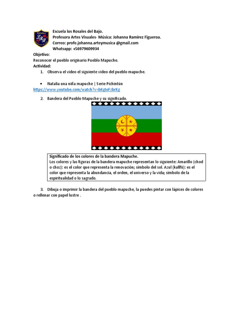 Significado de la Bandera Mapuche | PDF