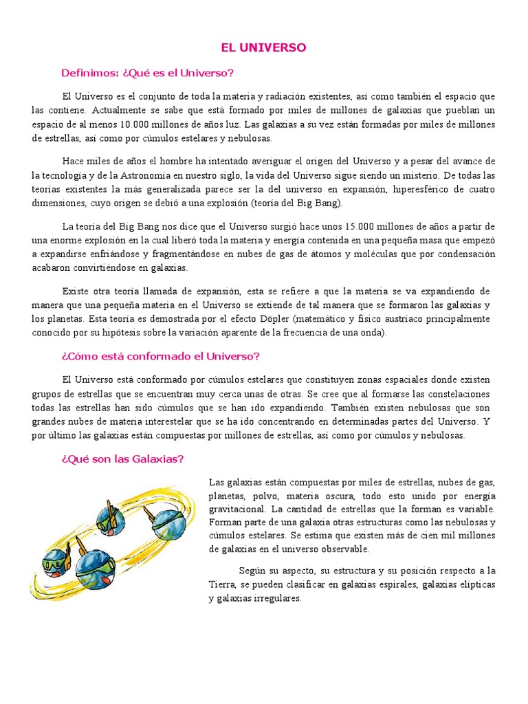 Introducción al Universo para Niños | PDF | Galaxia | Universo