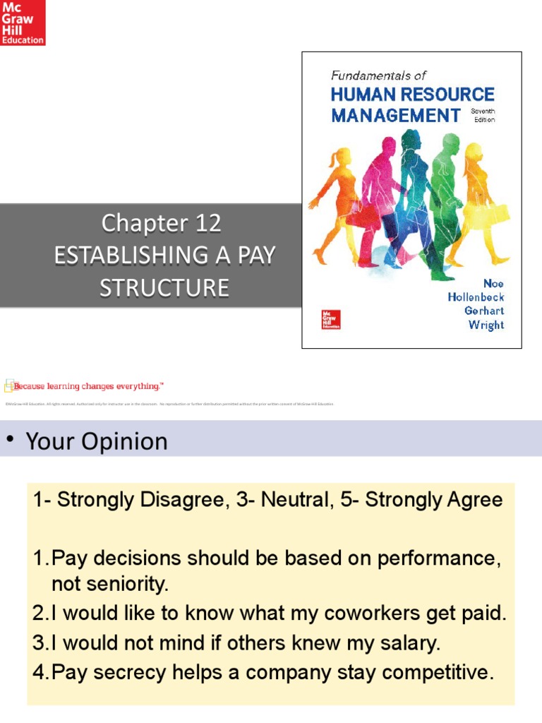 Establishing A Pay Structure Pdf Overtime Employment