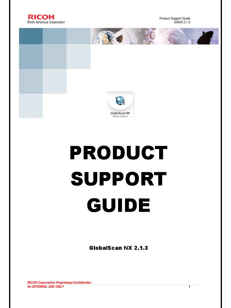 Ricoh Global Scan Service Manual GSNX 2.0 | PDF | Windows Server 2003 ...