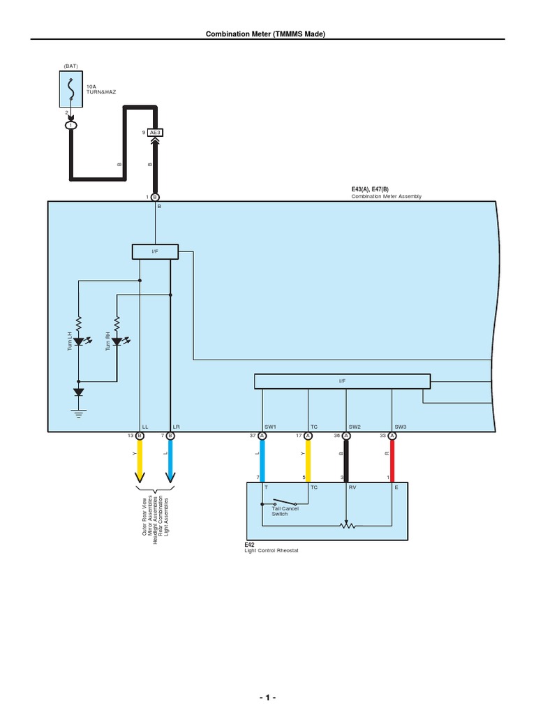 Combination Meter - S | PDF | Automotive Technologies | Automotive Industry