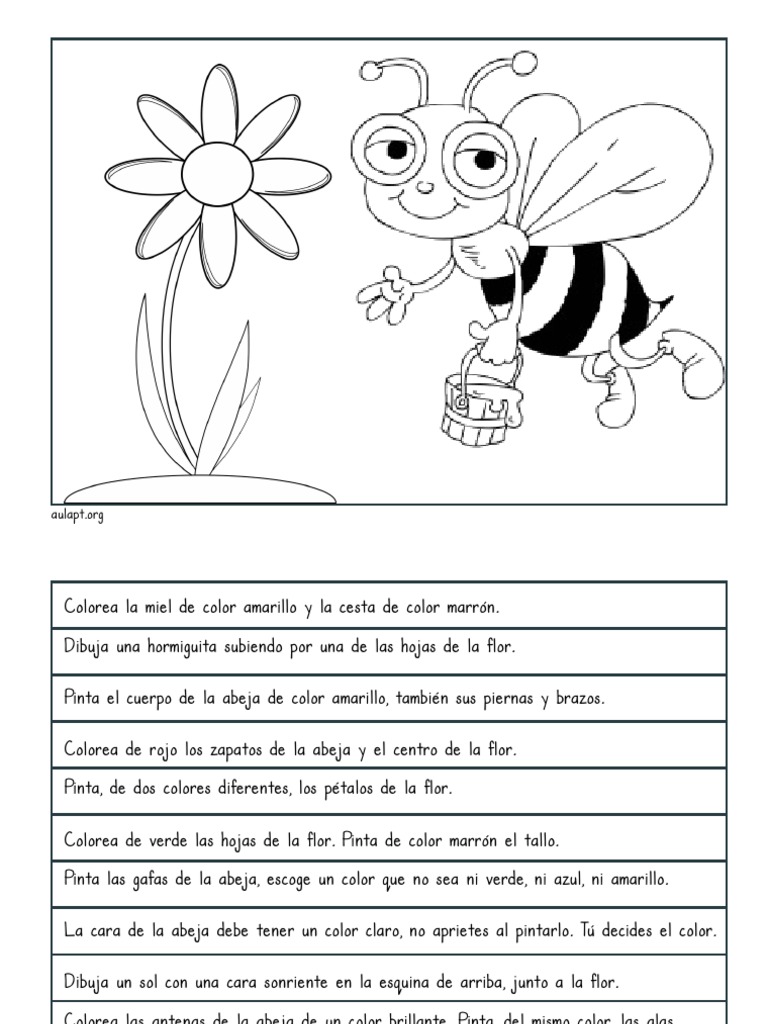 Actividades de colorear primavera para niños | PDF | Poesía
