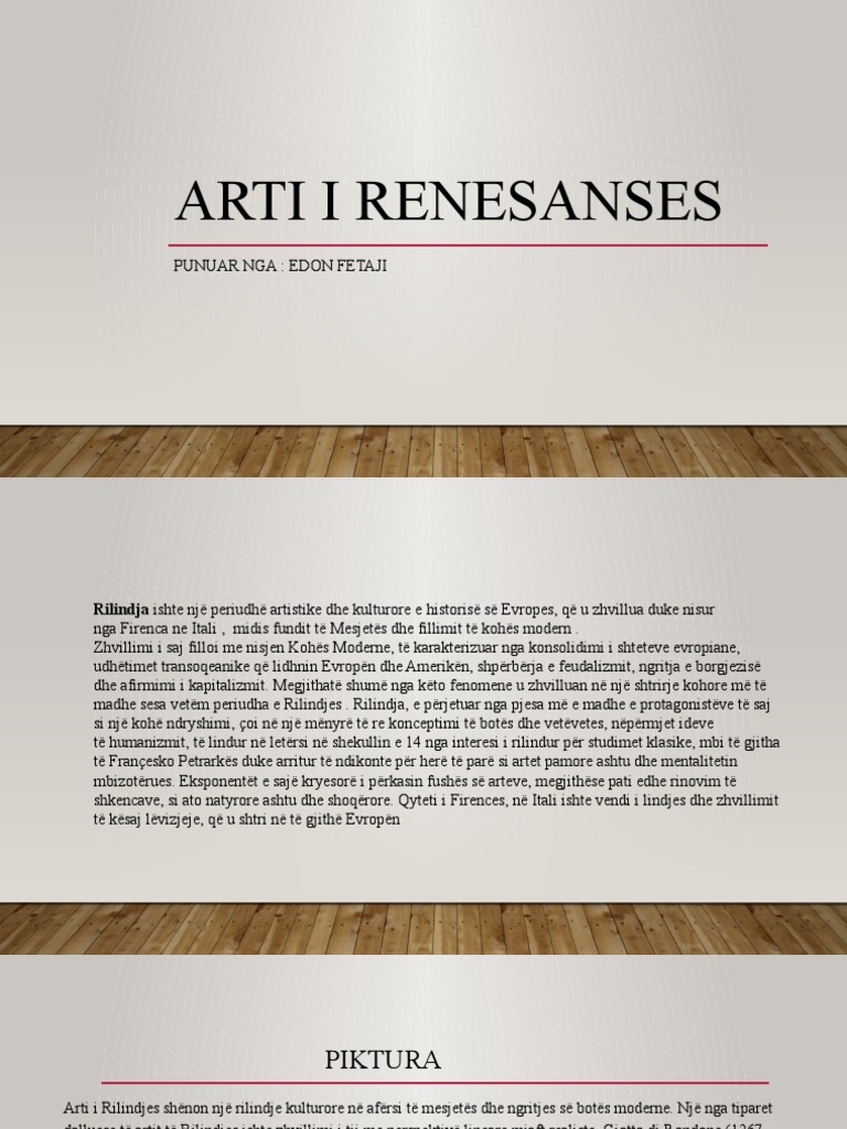 Arti I Renesanses | PDF