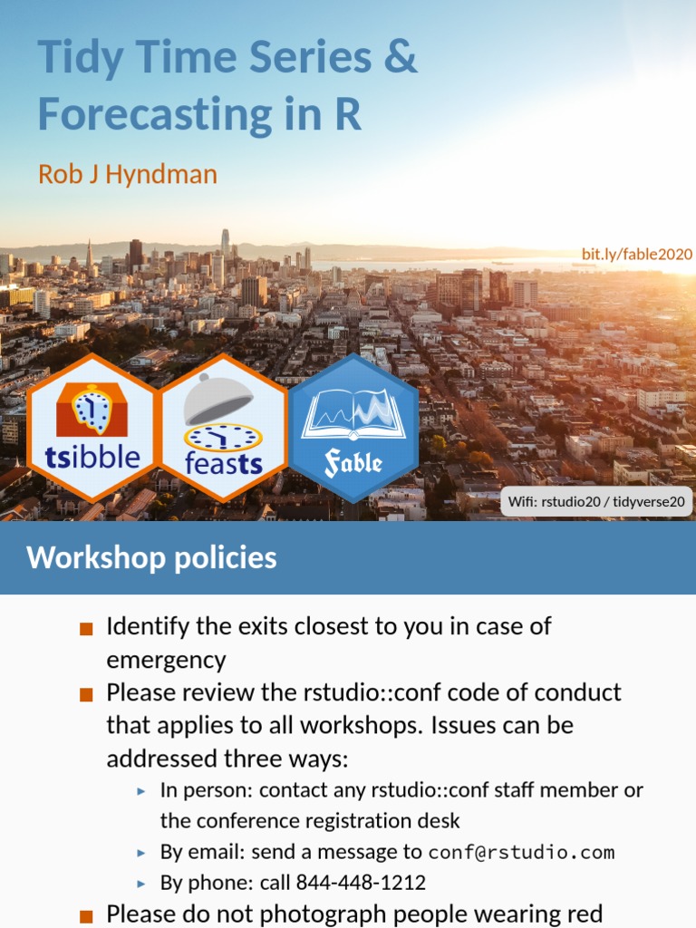 Tidy Time Series & Forecasting in R: Rob J Hyndman | PDF | R ...