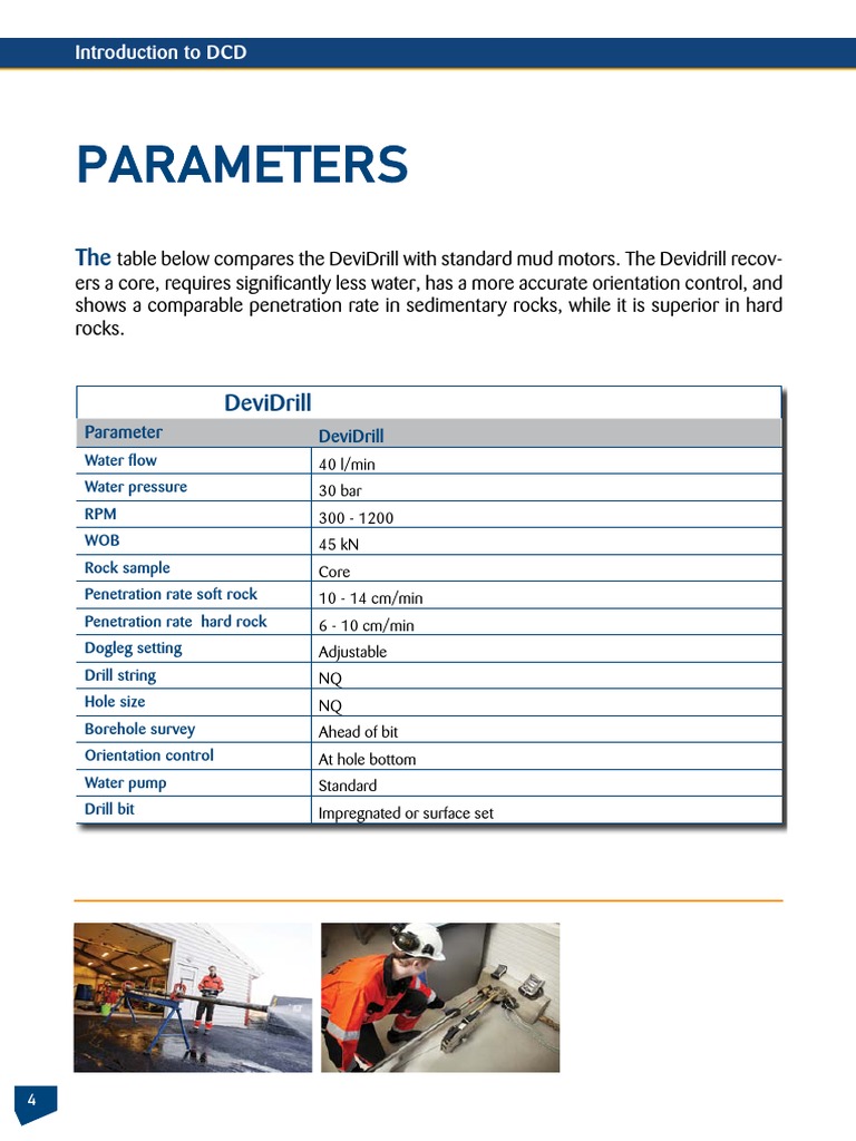 Parameters: Introduction To DCD | PDF