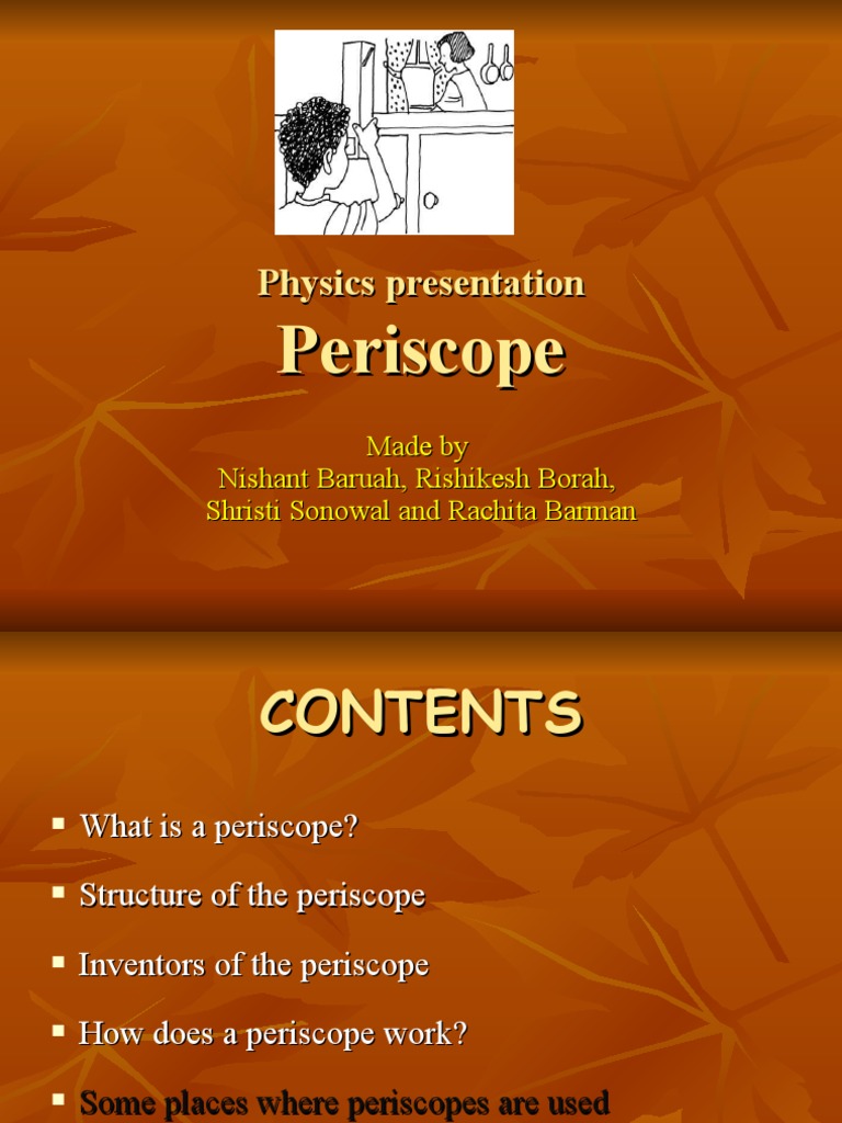 How Does A Periscope Work | PDF