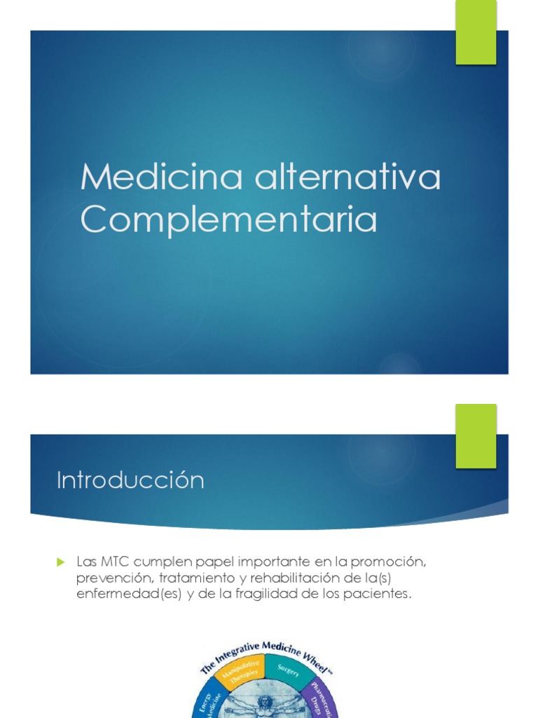Medicina Complementaria PDF | PDF | Medicina alternativa | Quiropráctica