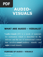 AV Communication: Pros and Cons | PDF | Communication | Mass Media