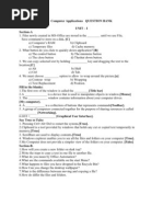 Word Processing EXAM PDF | PDF | Word Processor | Microsoft Word