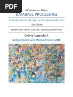 Ms Access Tutorial | PDF | Microsoft Access | Databases
