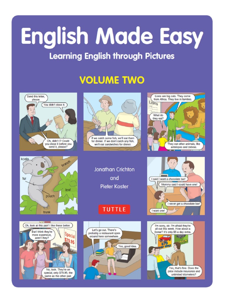 English Made Easy - Learning English Through Pictures (Volume Two) PDF ...