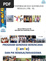 Program Kerja PIK-R | PDF