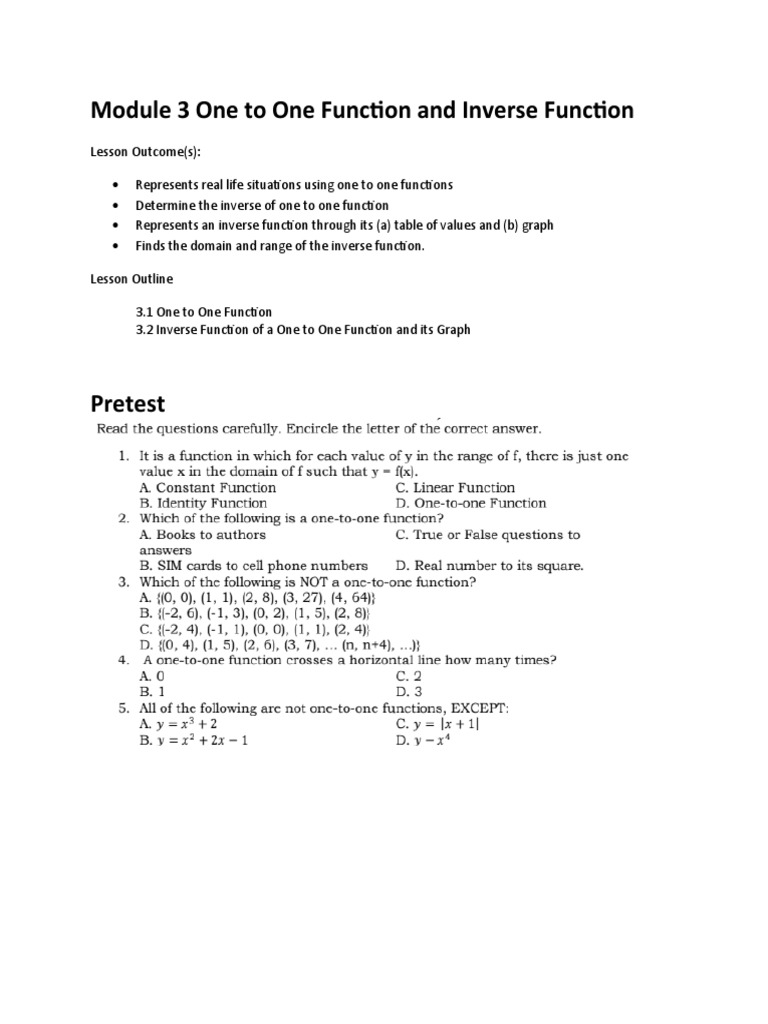 Gen Math Q1 Mod 3 | PDF | Science & Mathematics | Computers