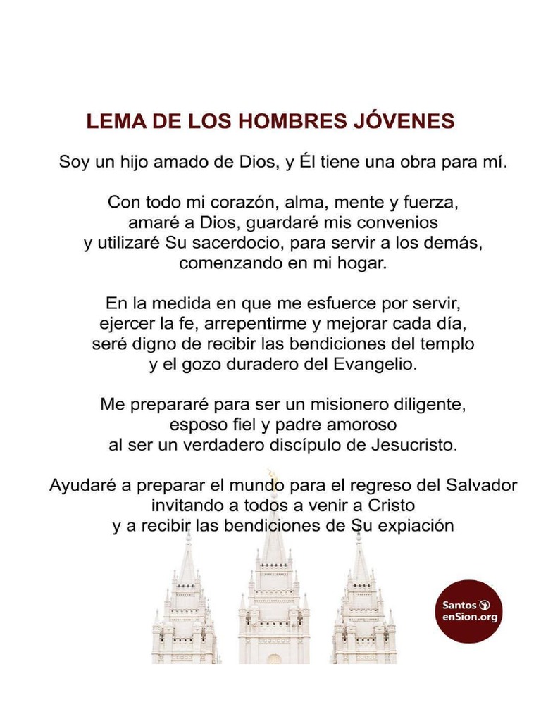 Lema de Los Cuórums Del Sacerdocio Aarónico | PDF