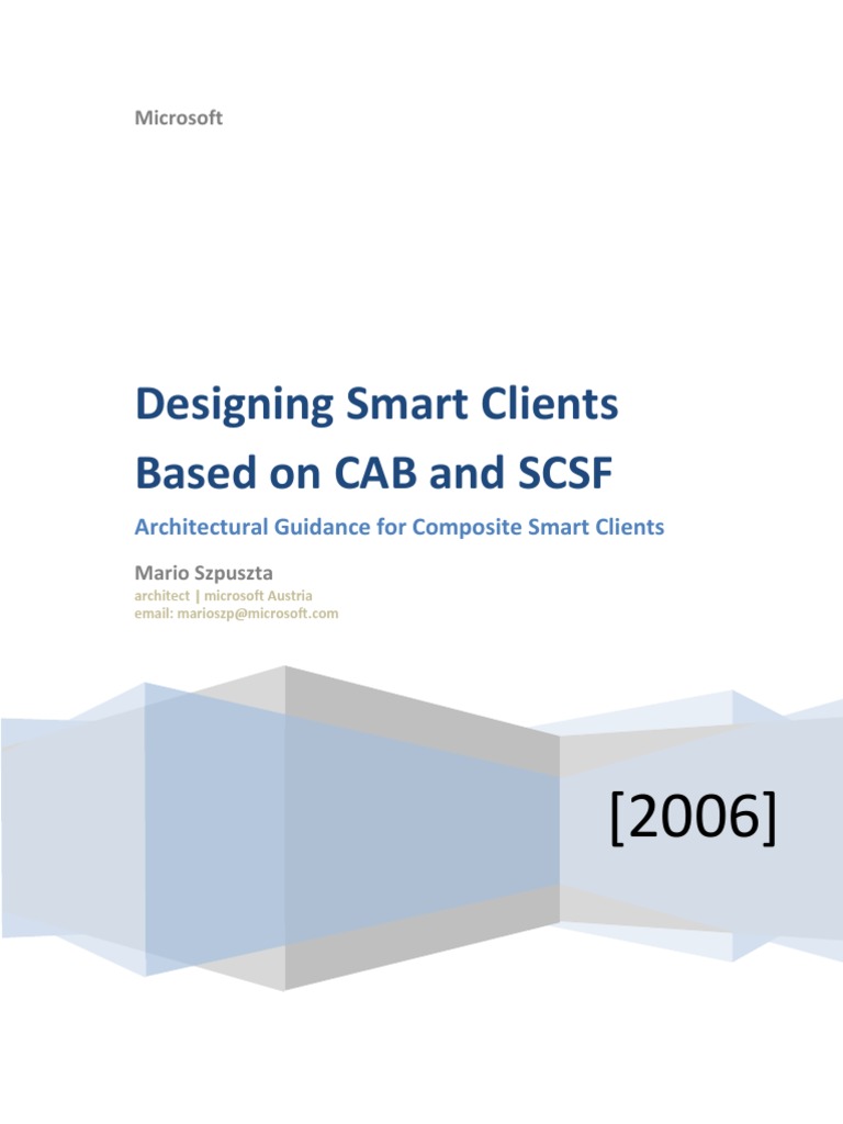 CAB SCSF - Architecture Guidance - Raiffeisen-1 | PDF | Shell (Computing) | Class (Computer ...