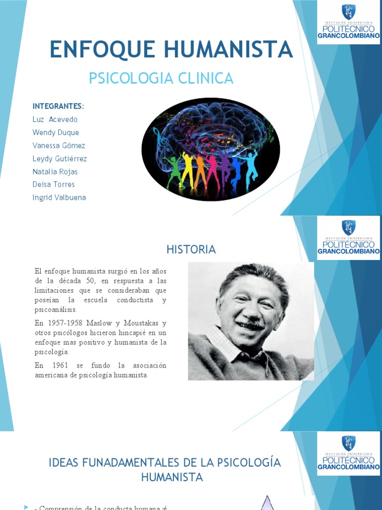 ENFOQUE HUMANISTA - Diapositivas. | PDF | Psicologia humanista ...